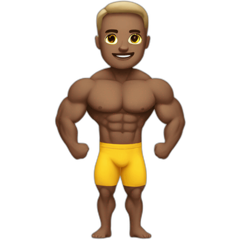 Bodybuilder emoji | AI Emoji Generator