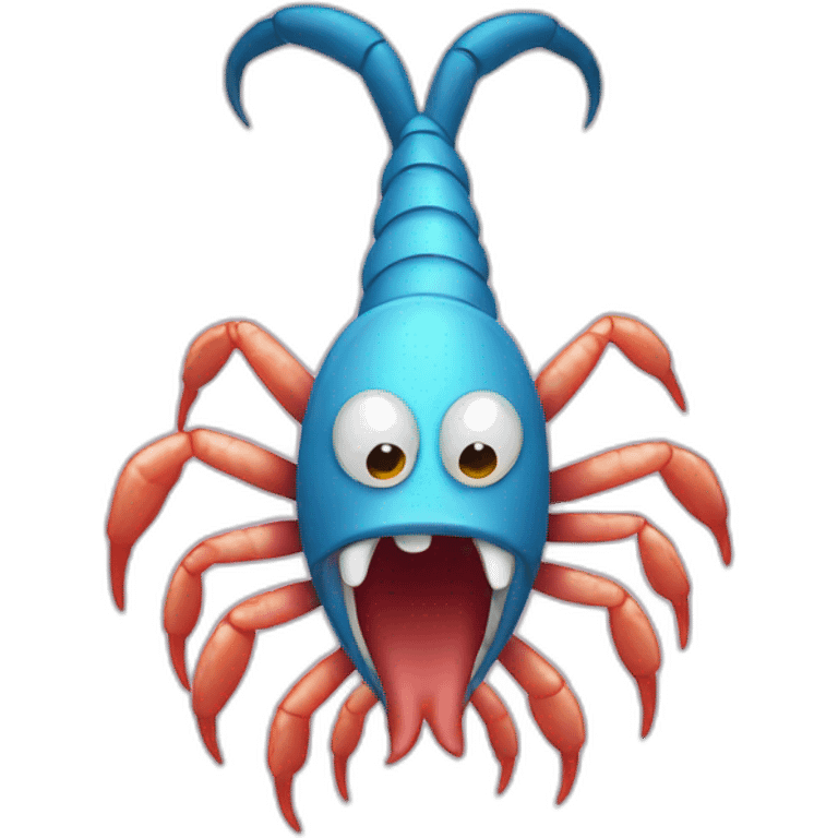angry shrimp emoji | AI Emoji Generator