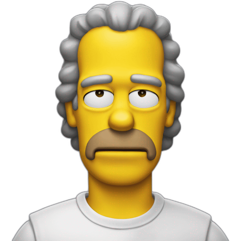 Homer Simpsons emoji | AI Emoji Generator