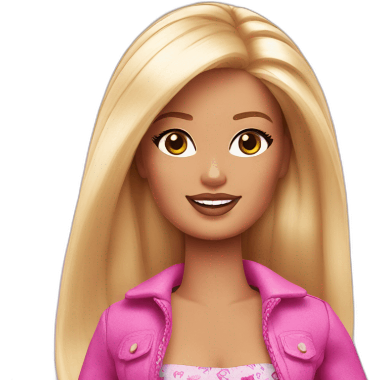 barbie emoji | AI Emoji Generator