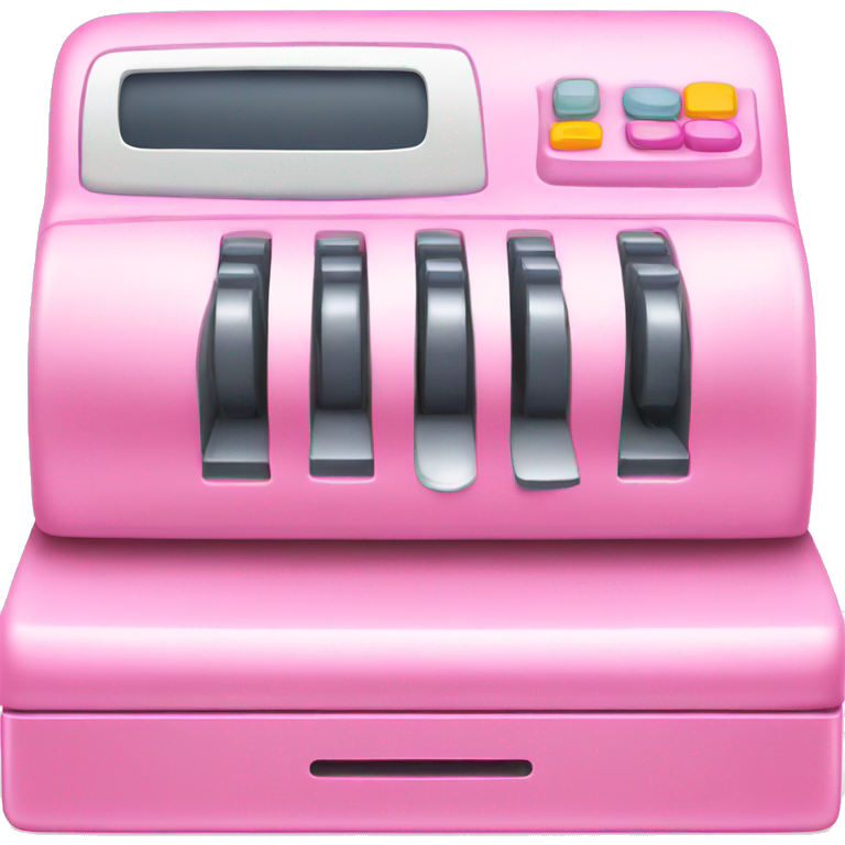 Pink cash register emoji | AI Emoji Generator