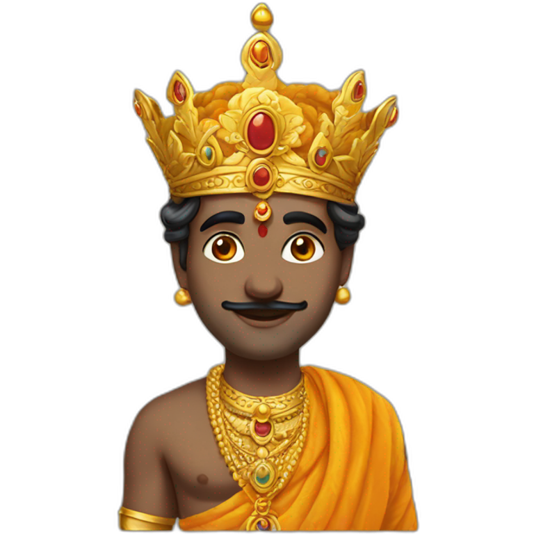 Krishna king emoji | AI Emoji Generator