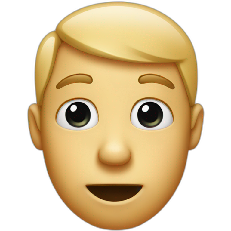 Normal emojie with finger in nose emoji | AI Emoji Generator