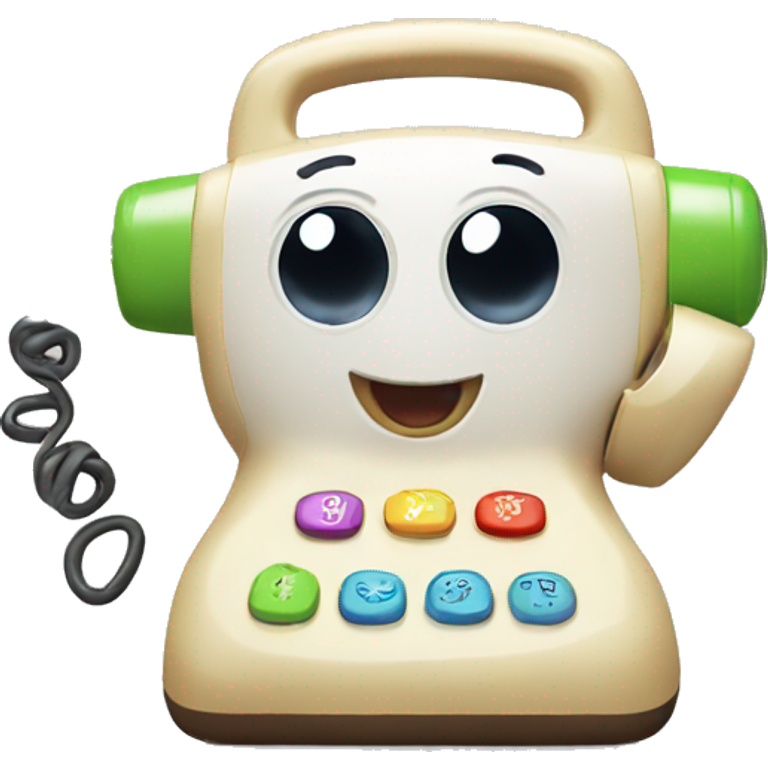 Baby toy phone emoji | AI Emoji Generator