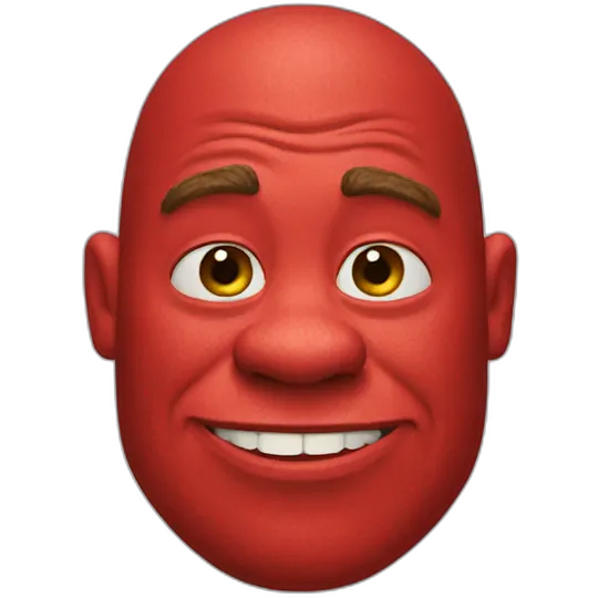 red-shrek emoji | AI Emoji Generator