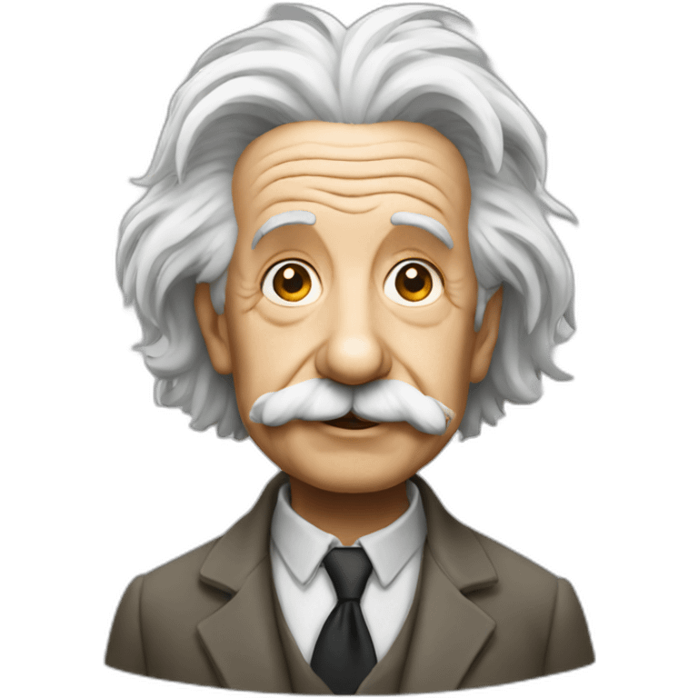 Einstein emoji | AI Emoji Generator