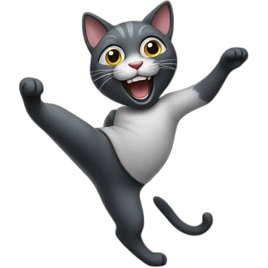 dancing cat emoji | AI Emoji Generator
