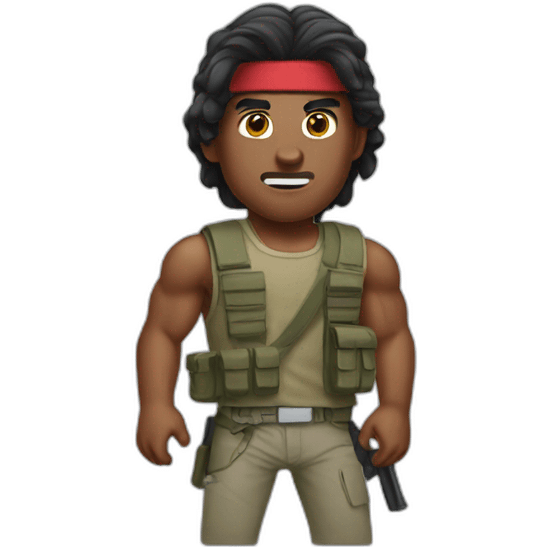 rambo emoji | AI Emoji Generator