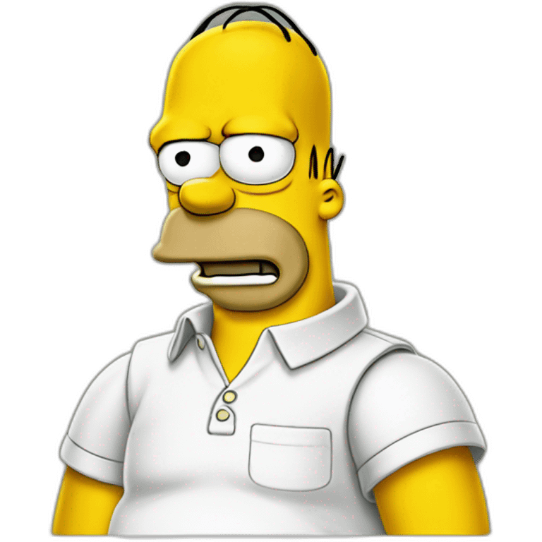 Homer Simpson emoji | AI Emoji Generator
