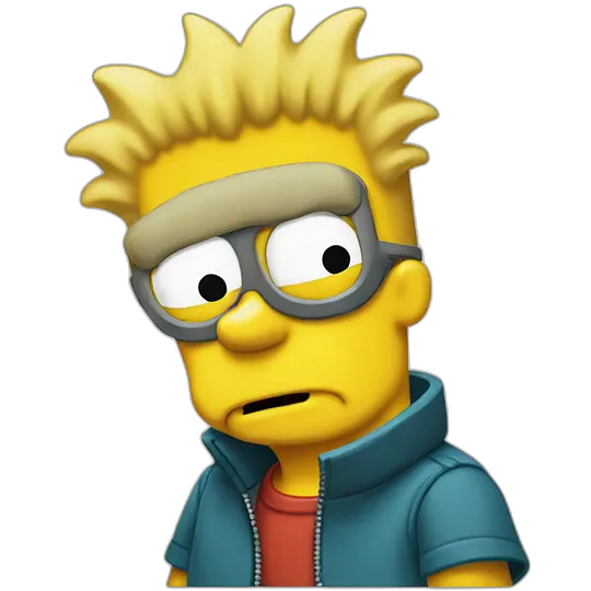 Bart simpson emoji | AI Emoji Generator