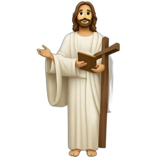 Jesus Christ emoji | AI Emoji Generator