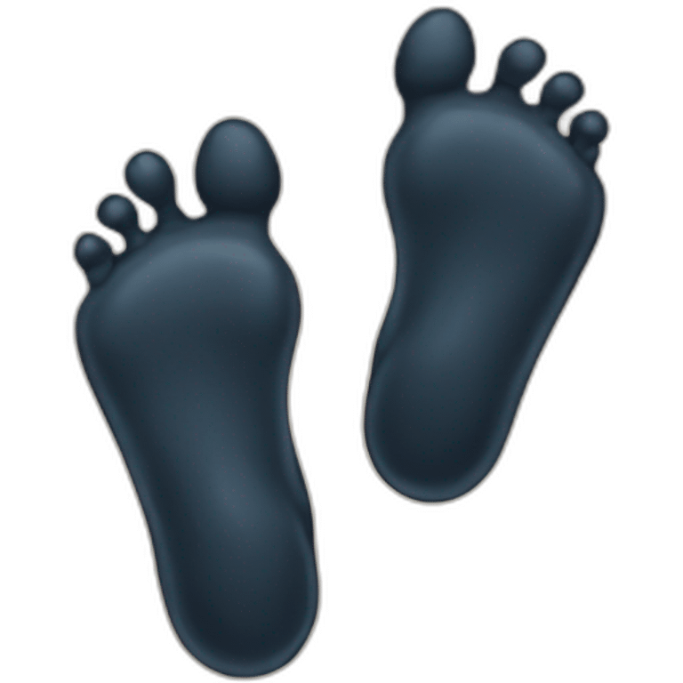foot emoji | AI Emoji Generator