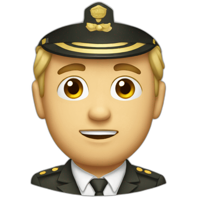 Drunk pilot emoji | AI Emoji Generator
