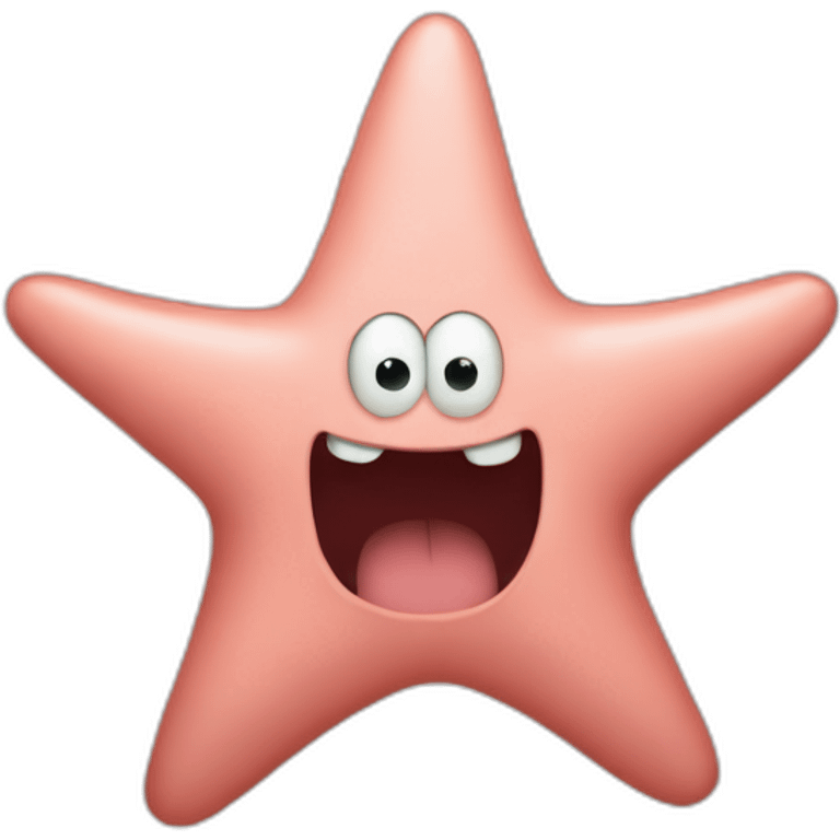Patrick star emoji | AI Emoji Generator