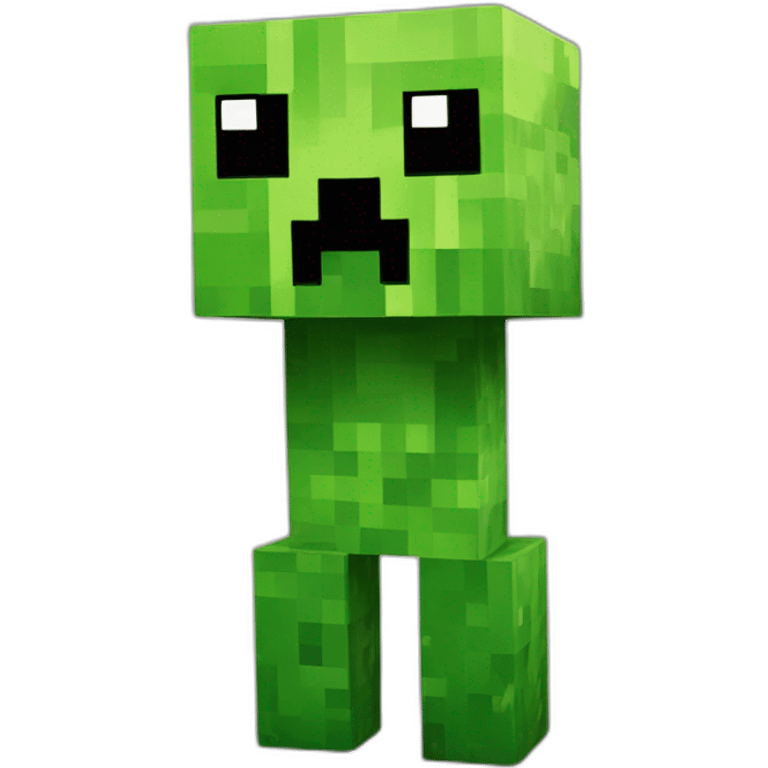 Minecraft creeper emoji | AI Emoji Generator