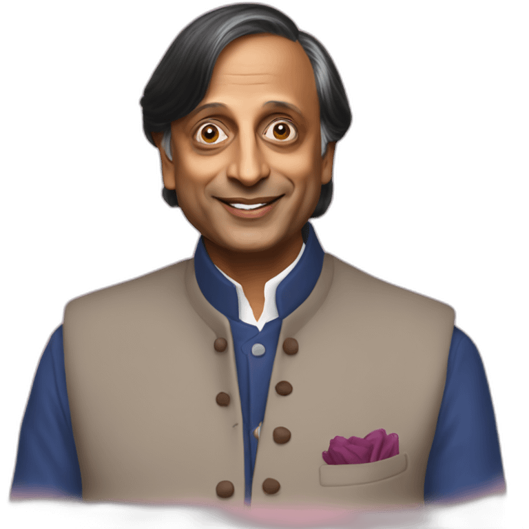 shashi tharoor fair emoji | AI Emoji Generator