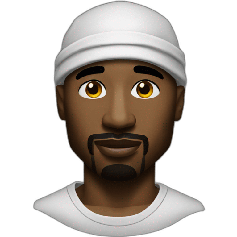 Tupac emoji | AI Emoji Generator