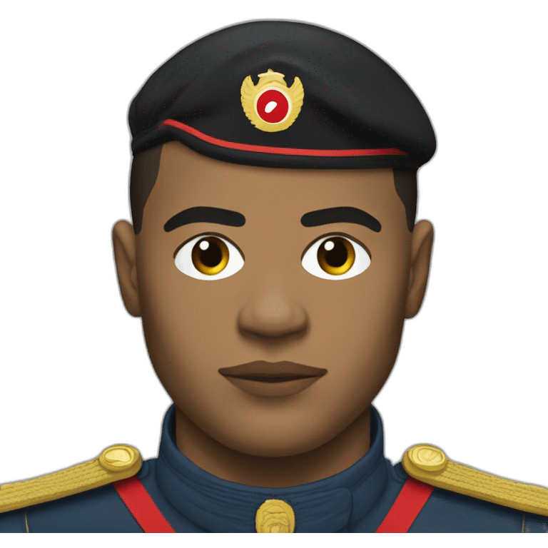 Kylian Mbappé dictator emoji | AI Emoji Generator