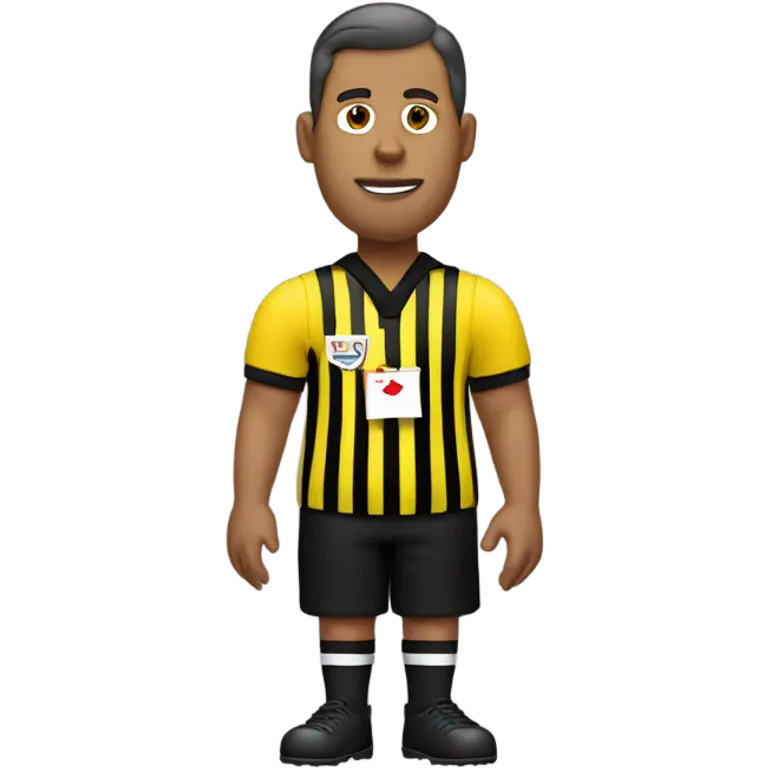 Football referee emoji | AI Emoji Generator