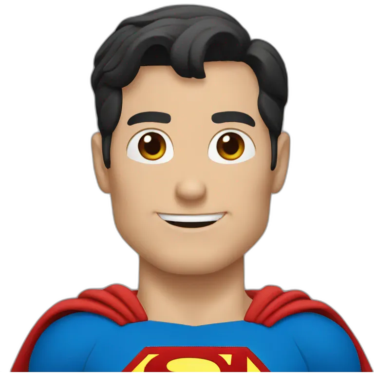Superman emoji | AI Emoji Generator