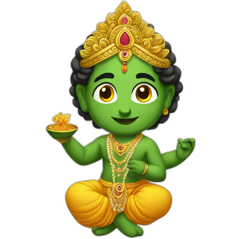 Lord Krishna emoji | AI Emoji Generator