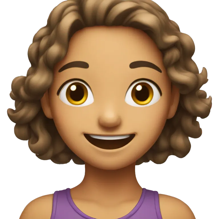 happy girl emoji | AI Emoji Generator