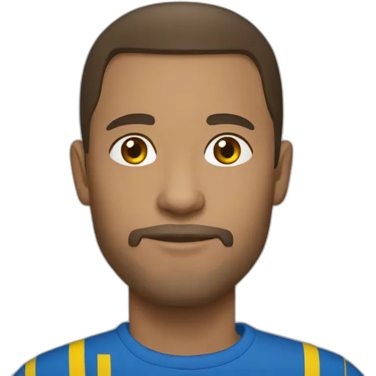 Ukrainian chad emoji | AI Emoji Generator