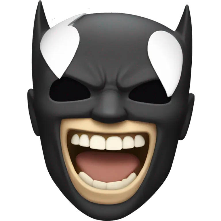 batman laughing emoji | AI Emoji Generator