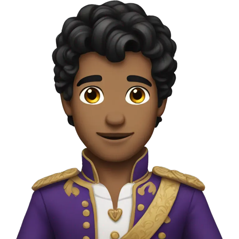 Prince Charming dark hair emoji | AI Emoji Generator