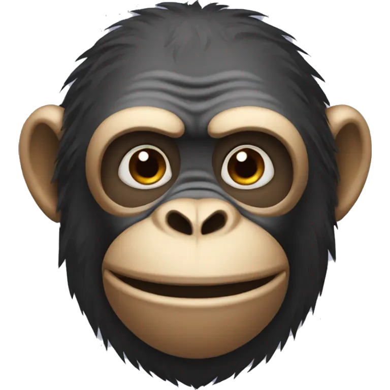 ape with mustache emoji | AI Emoji Generator