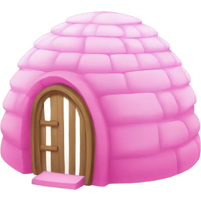 pink igloo emoji | AI Emoji Generator