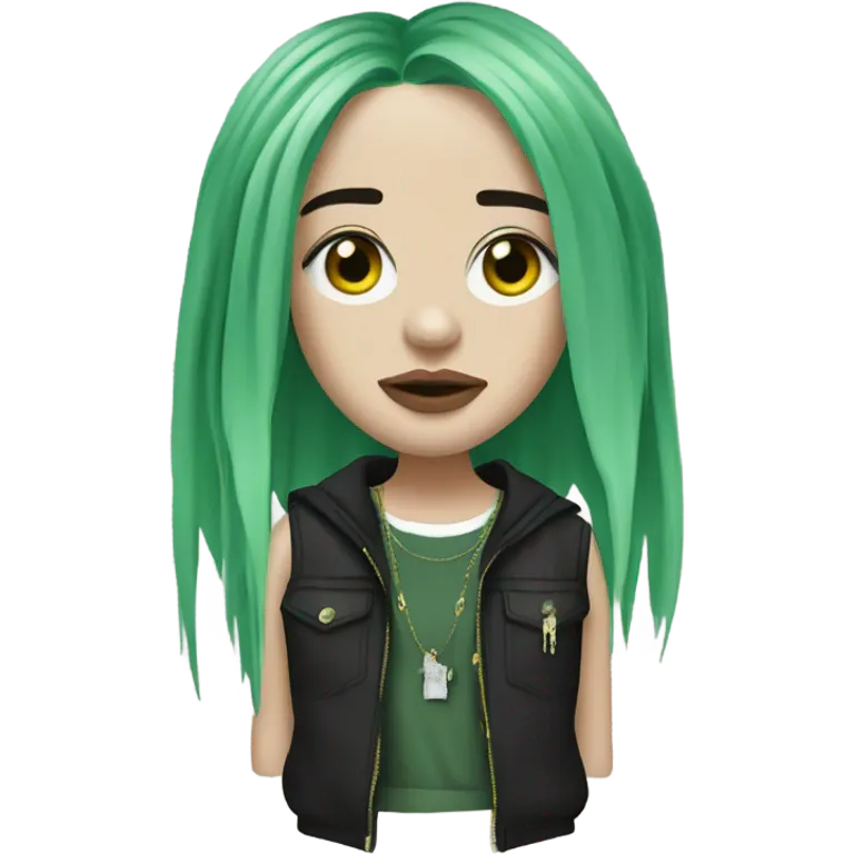 billie eilish emoji | AI Emoji Generator