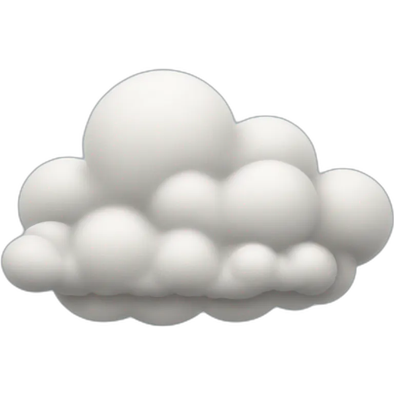 moving cloud emoji | AI Emoji Generator