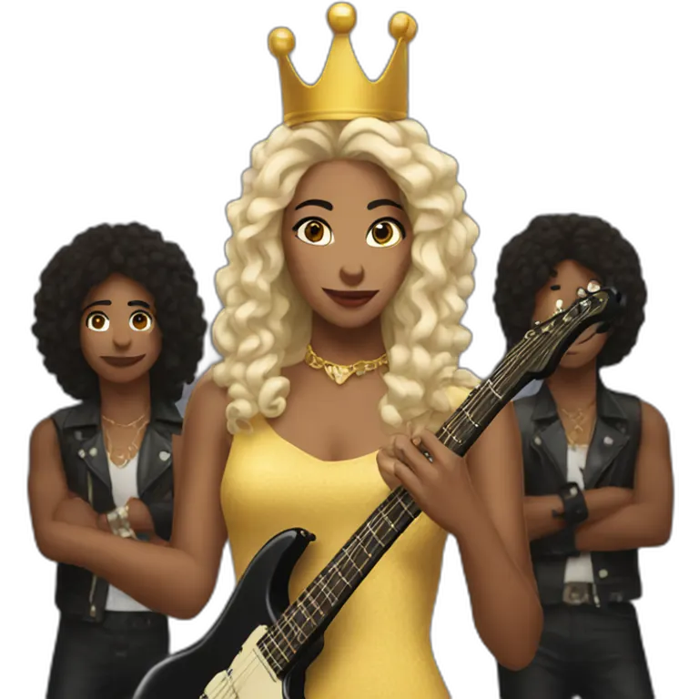 Queen Band emoji | AI Emoji Generator
