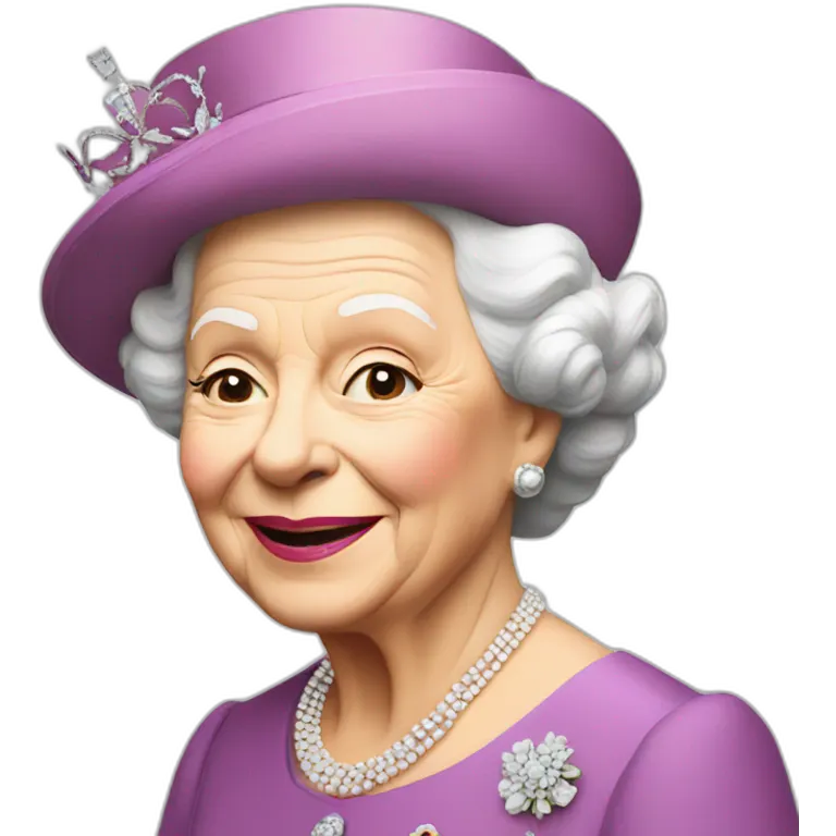 Queen Elizabeth emoji | AI Emoji Generator