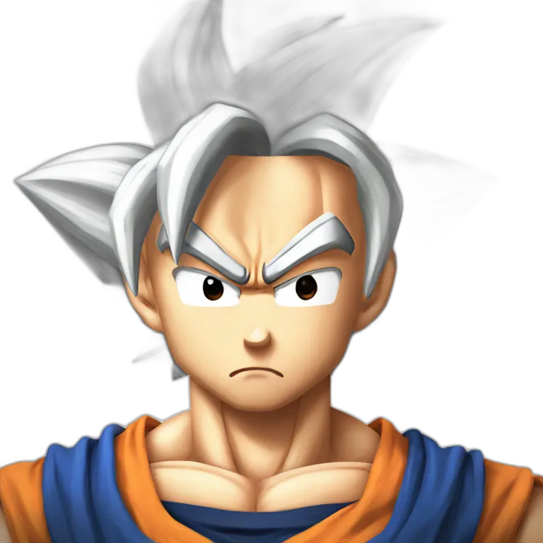 Goku angry saiyan emoji | AI Emoji Generator