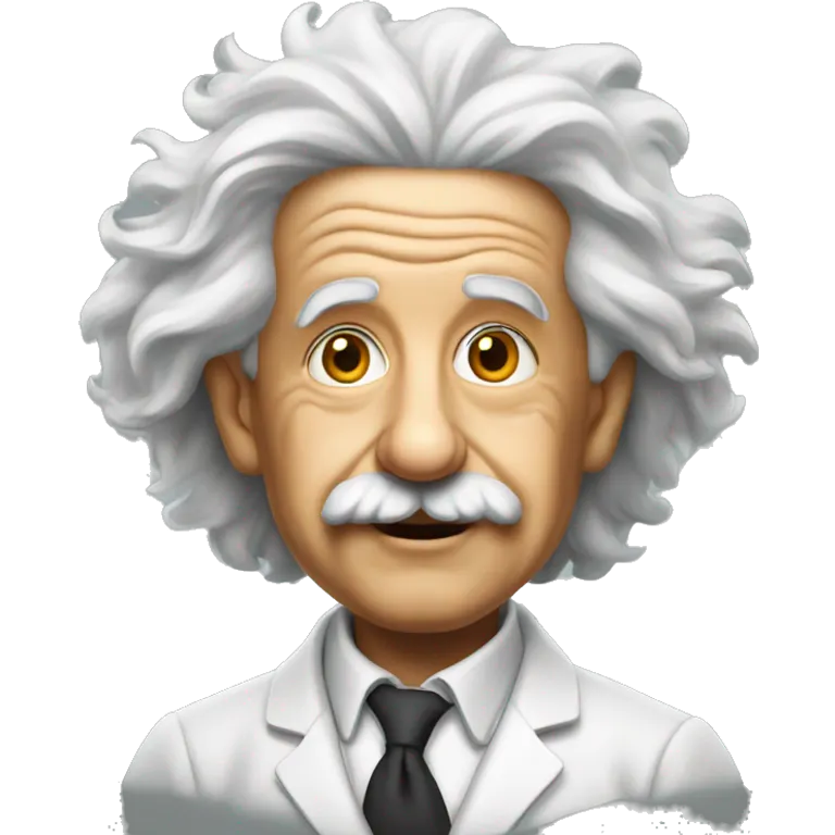 Einstein emoji | AI Emoji Generator