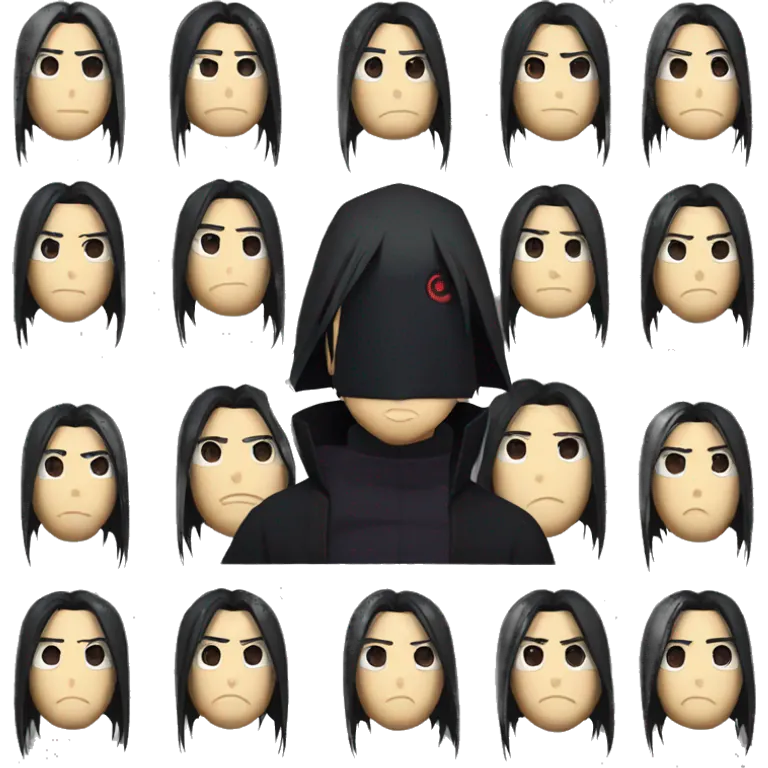 itachi uchiha emoji | AI Emoji Generator