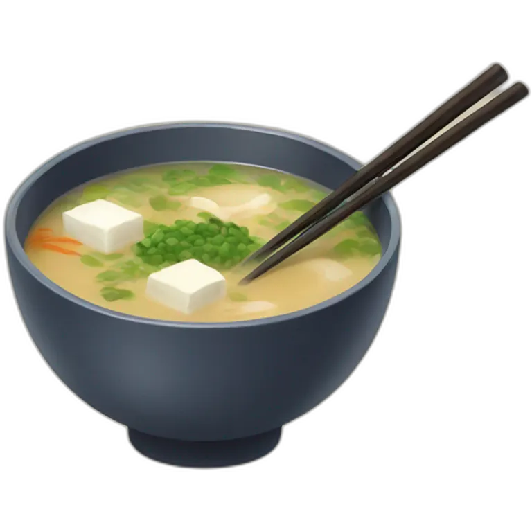 Miso soup emoji | AI Emoji Generator