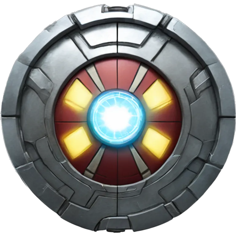 Arc reactor of iron man emoji | AI Emoji Generator