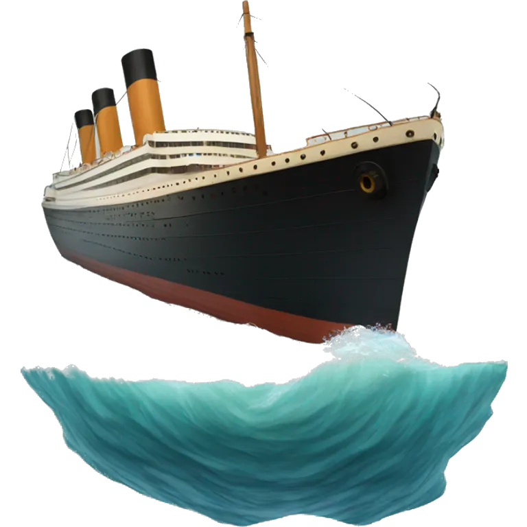 Titanic boat emoji | AI Emoji Generator