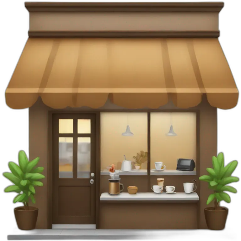 COFFEE SHOP emoji | AI Emoji Generator