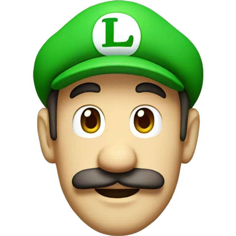 Luigi head emoji | AI Emoji Generator