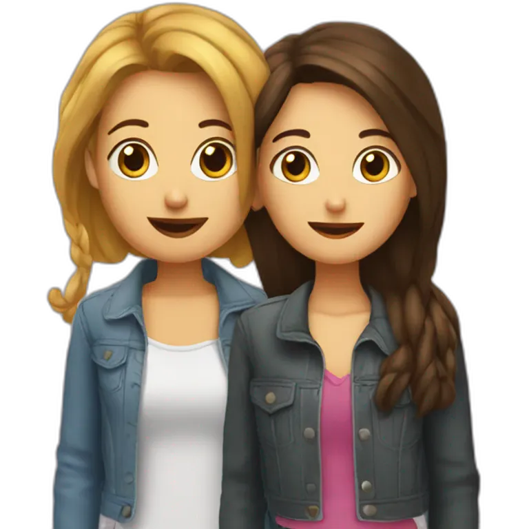 Moi et ma copine emoji | AI Emoji Generator