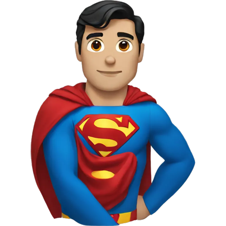 Superman emoji | AI Emoji Generator