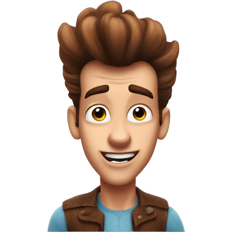 jimmy neutron with luscious lips emoji | AI Emoji Generator