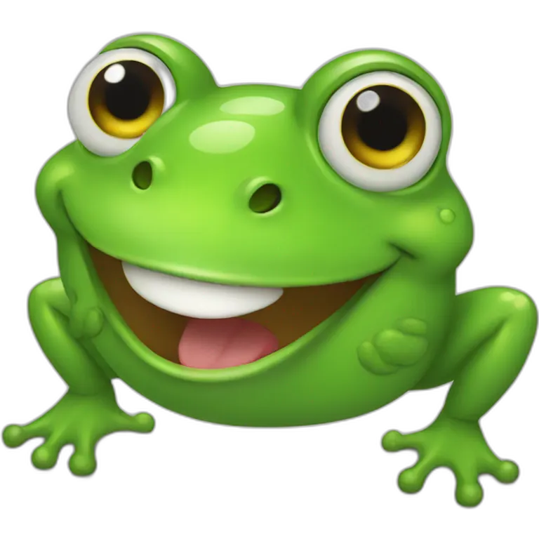 laughing frog emoji | AI Emoji Generator