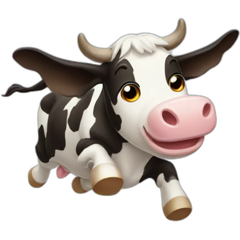 flying cow emoji | AI Emoji Generator