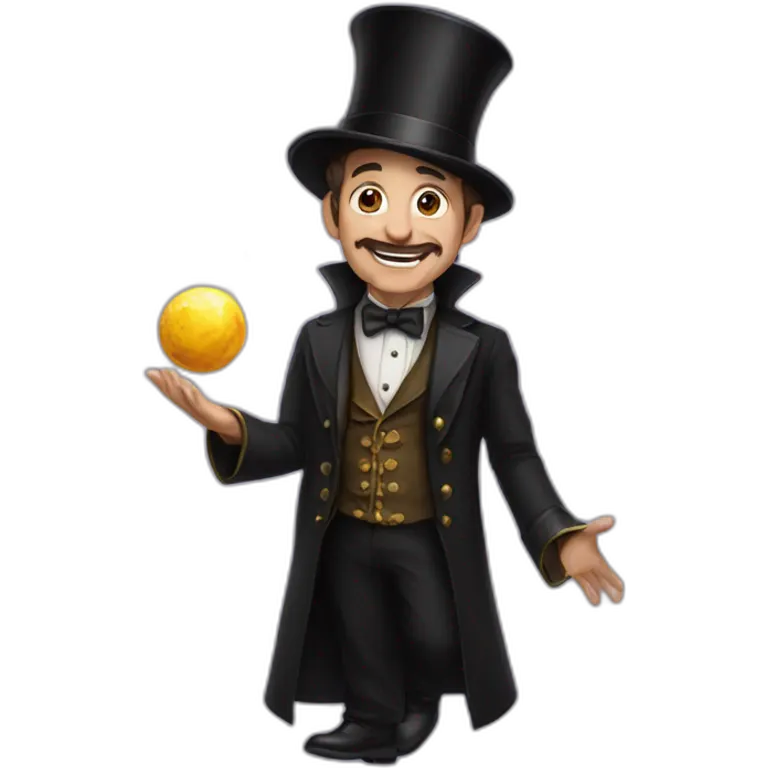 Castor magician emoji | AI Emoji Generator