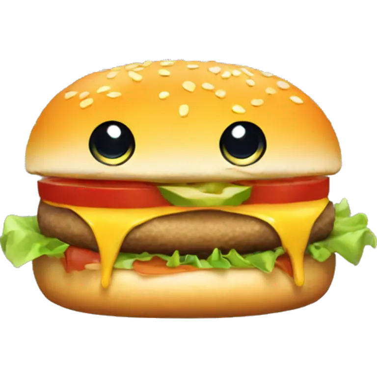 ANGRY cheeseburger emoji | AI Emoji Generator